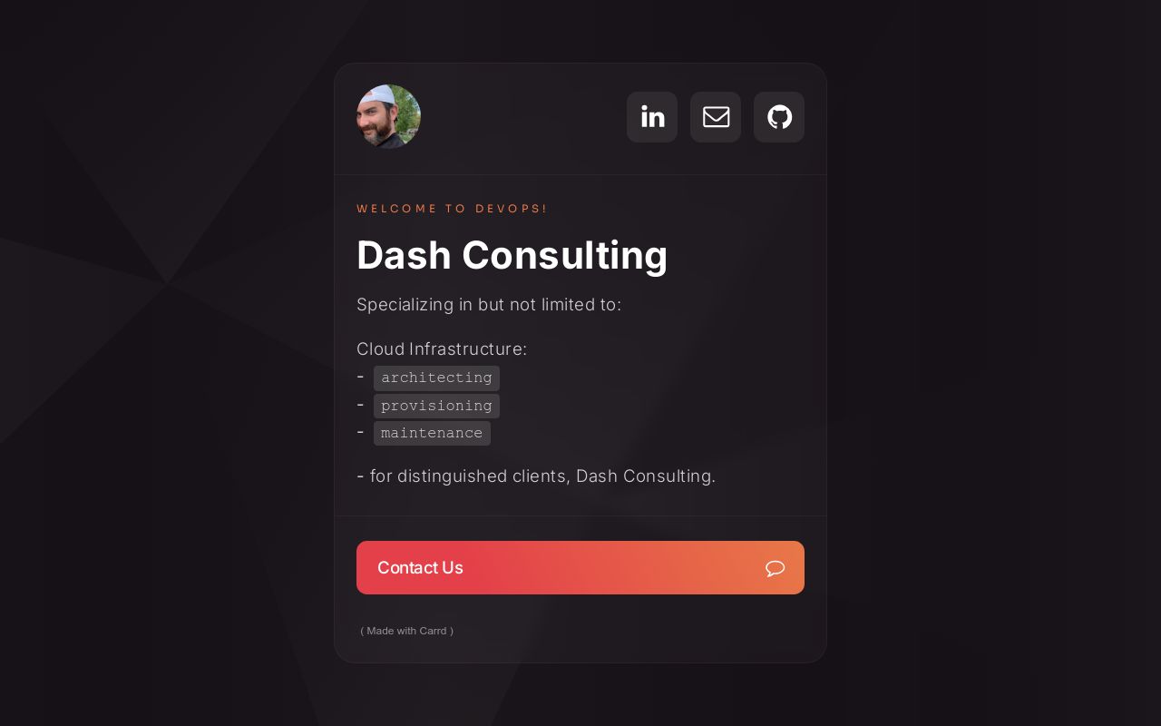 Dash Consulting